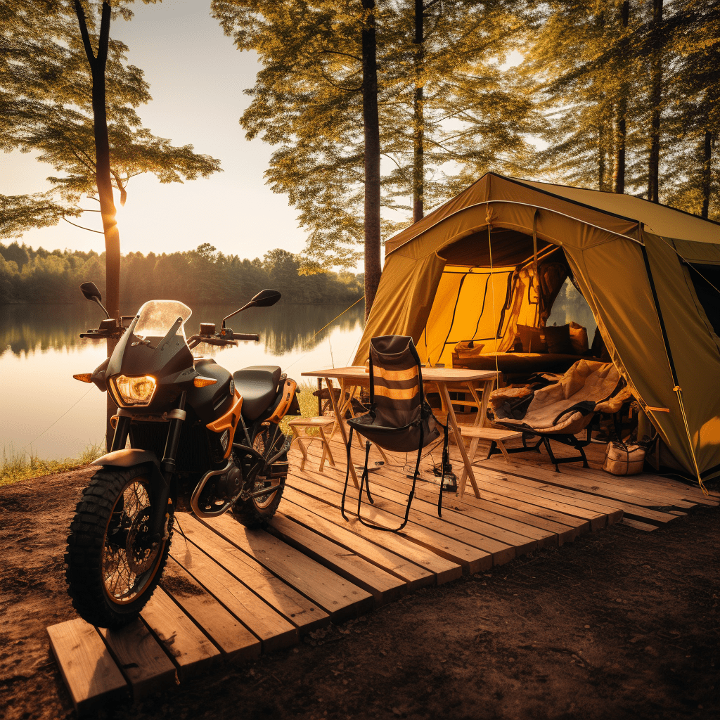 How To Find A Luxury Motorcycle Camping Experience?