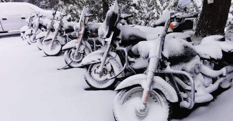 Can You Ride Motorcycle In Snow?
